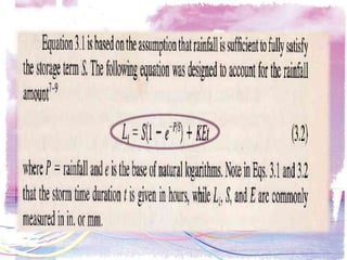 Interception and Depression Storage | PPTX
