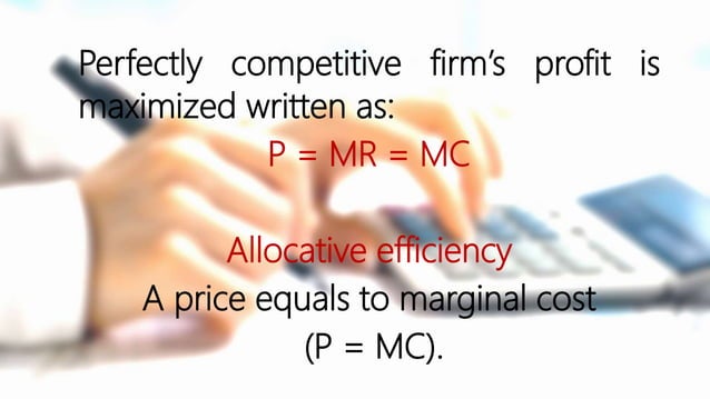 Perfect Competition: Marginal revenue-and-marginal-cost-approach | PPTX ...