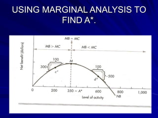 Marginal analysis for optimal decision | PPT