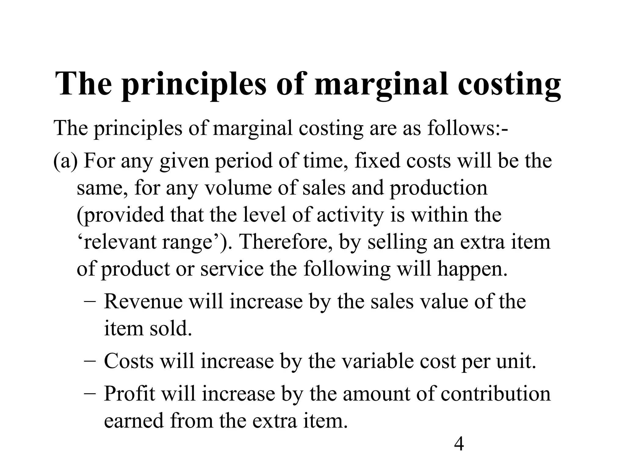 Marginal and absorption costing | PPT