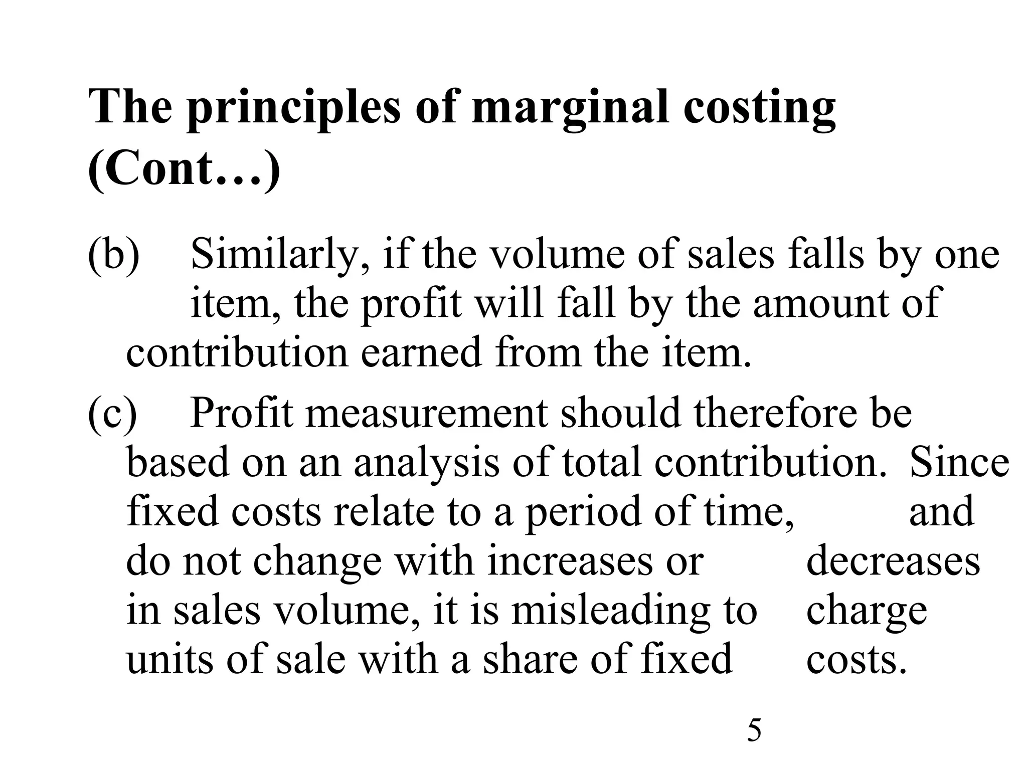 Marginal and absorption costing | PPT