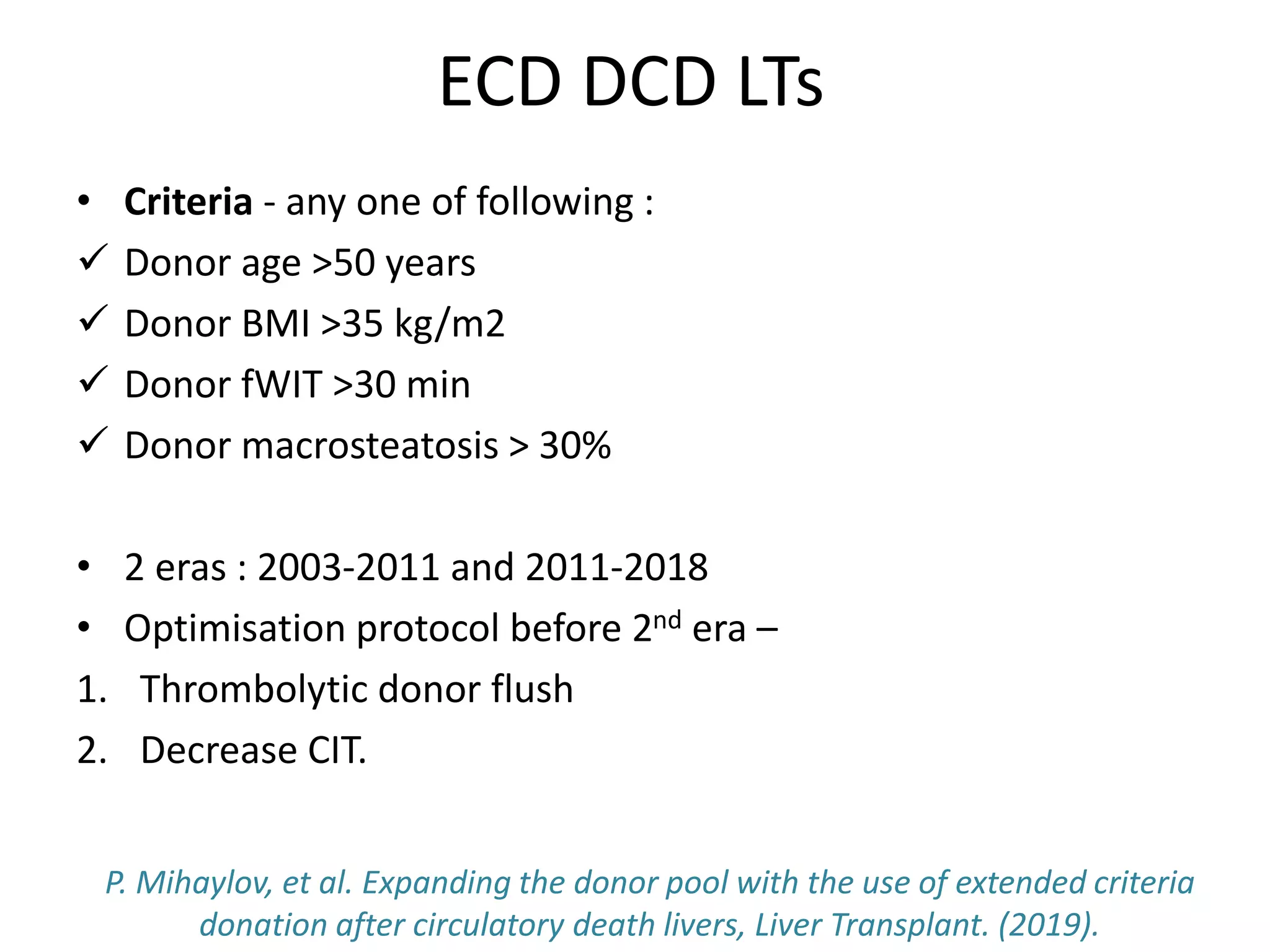 Marginal and extended criteria donors | PPTX