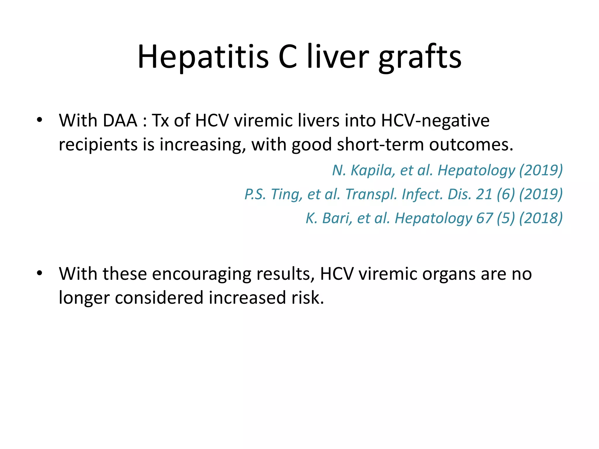 Marginal and extended criteria donors | PPTX