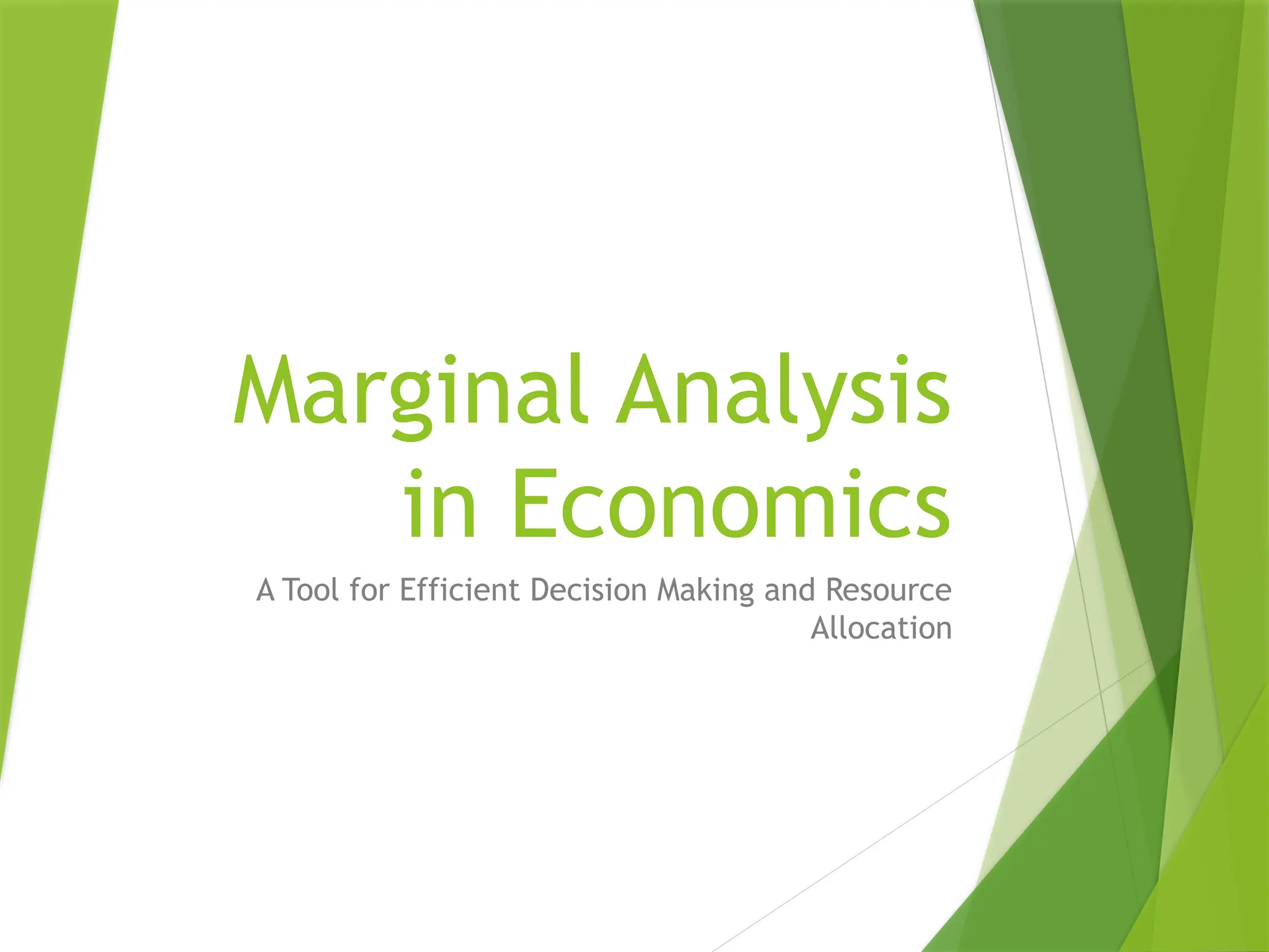 Marginal and increamental Analysis in microeconomics part 2.pptx