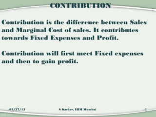 Marginal cost | PPT