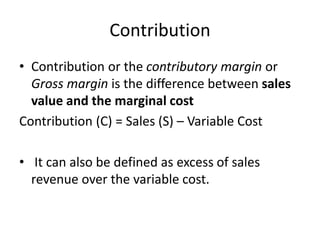 Marginal costing | PPT