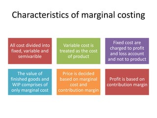 Marginal costing | PPT