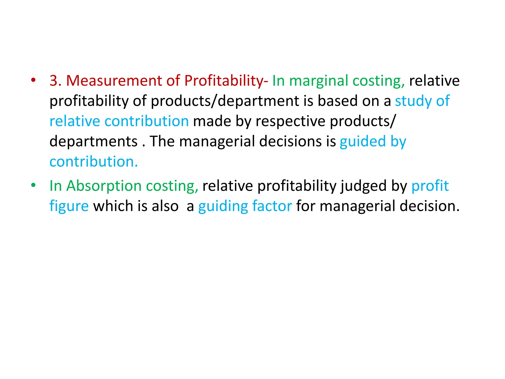 MARGINAL COSTING -pptx | PPTX