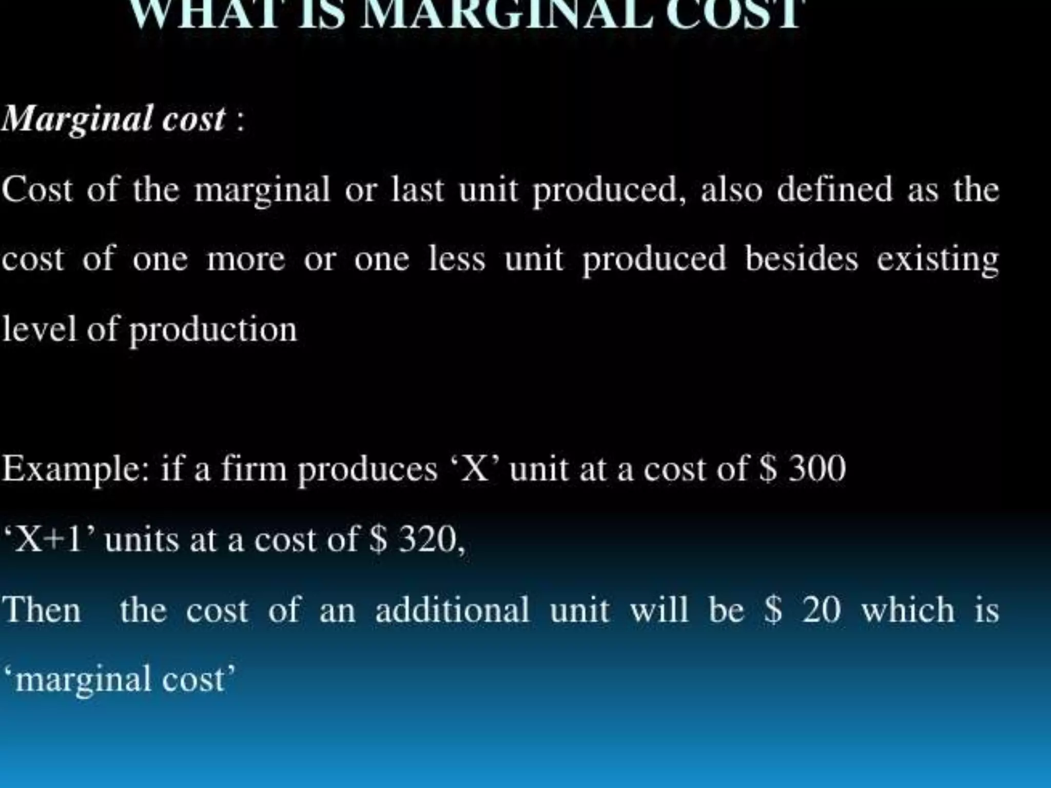 Marginal costing and decision making | PPTX