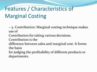 Subject-AFM-Marginal costing ppt-Unit4th.pptx