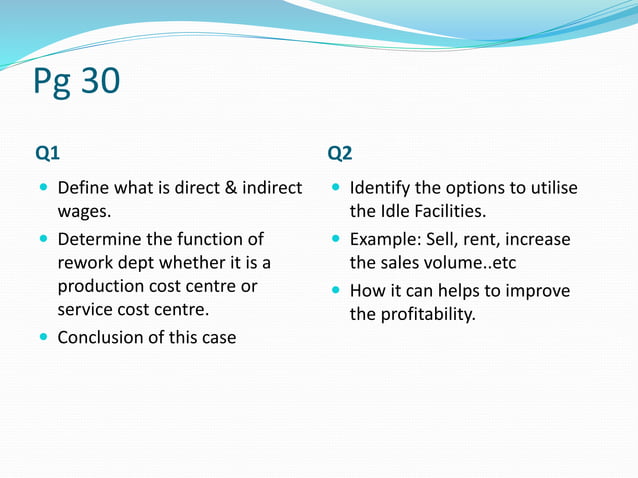 Marginal Costing vs Absorption Costing - ACCA - F5 | PPTX | Business ...