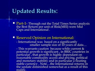 Marginal Efficiency Of Investment(Mei) Revised Feb 2011 | PPT