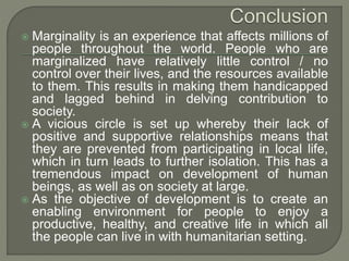 Marginalisation.pptx | Debated Sensitive Social Issues | Sensitive Topics