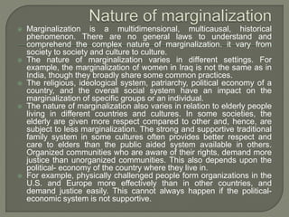 Marginalisation.pptx | Debated Sensitive Social Issues | Sensitive Topics