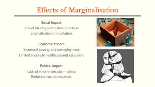 MARGINALISATION is a project done by Aasma | PPT
