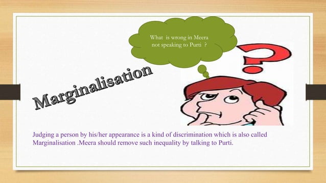 Marginalisation ppt | PPTX