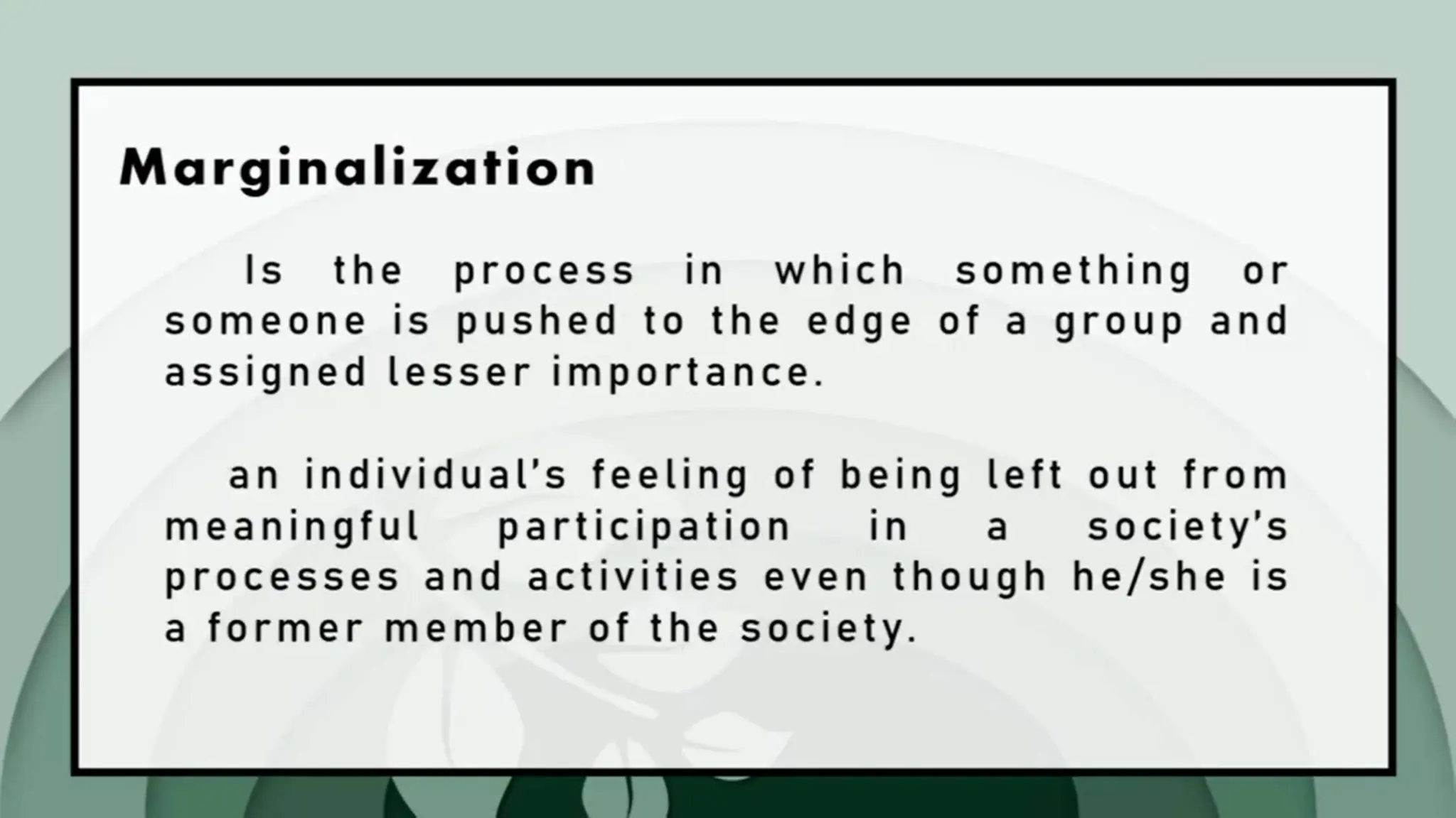 MARGINALIZATION (Different learners in Marginalized Group | PPTX