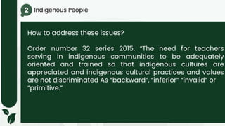 MARGINALIZATION (Different learners in Marginalized Group | PPTX