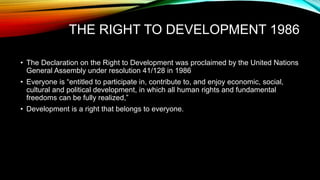 Marginalization and economic development,the role of human right | PPTX