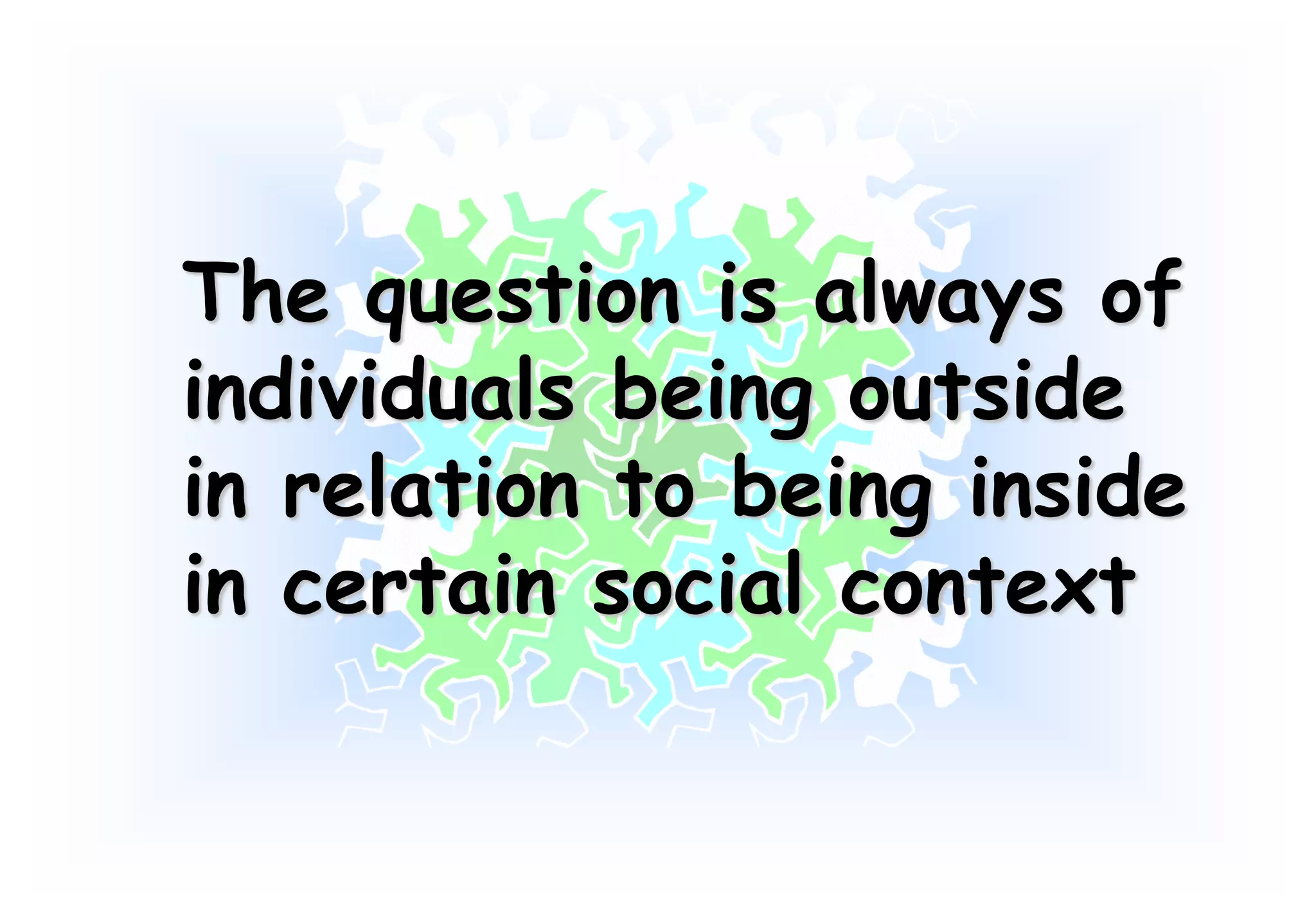 Marginalization & social exclusion | PDF