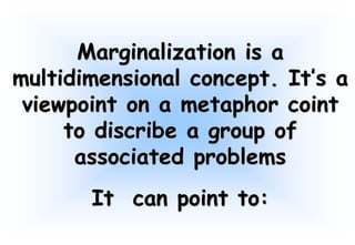 Marginalization & social exclusion | PDF