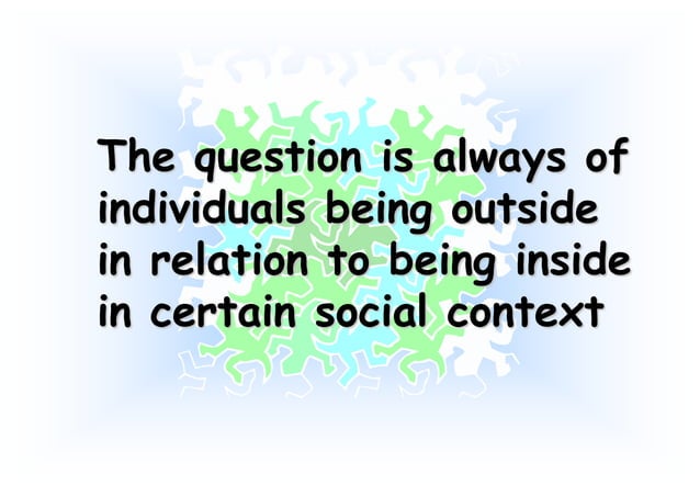 Marginalization & social exclusion | PDF