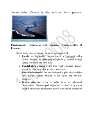 Marginal marine depositional environments | DOCX