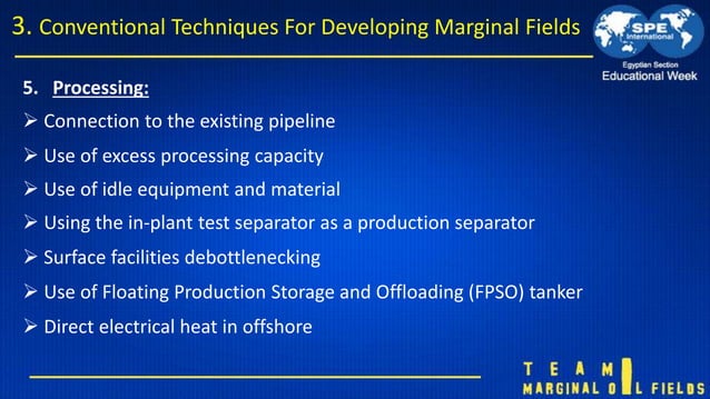 Marginal oil fields | PPTX | Physics | Science