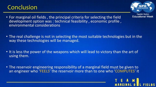 Marginal oil fields | PPTX | Physics | Science