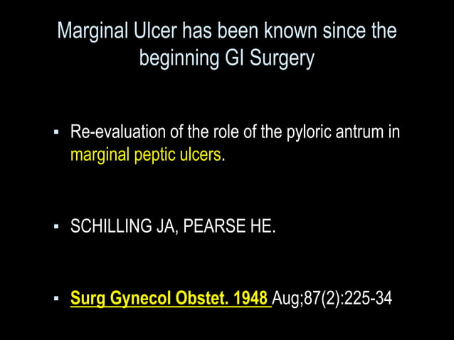 Marginal ulcer gastric bypass (MGB vs RNY) | PPTX | Digestive Disorders ...