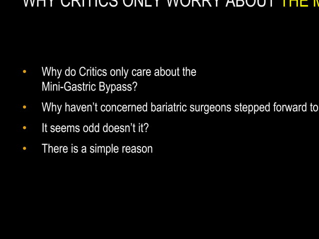 Marginal ulcer gastric bypass (MGB vs RNY) | PPTX | Digestive Disorders ...