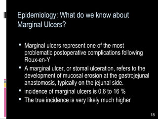 Marginal ulcer gastric bypass | PPT