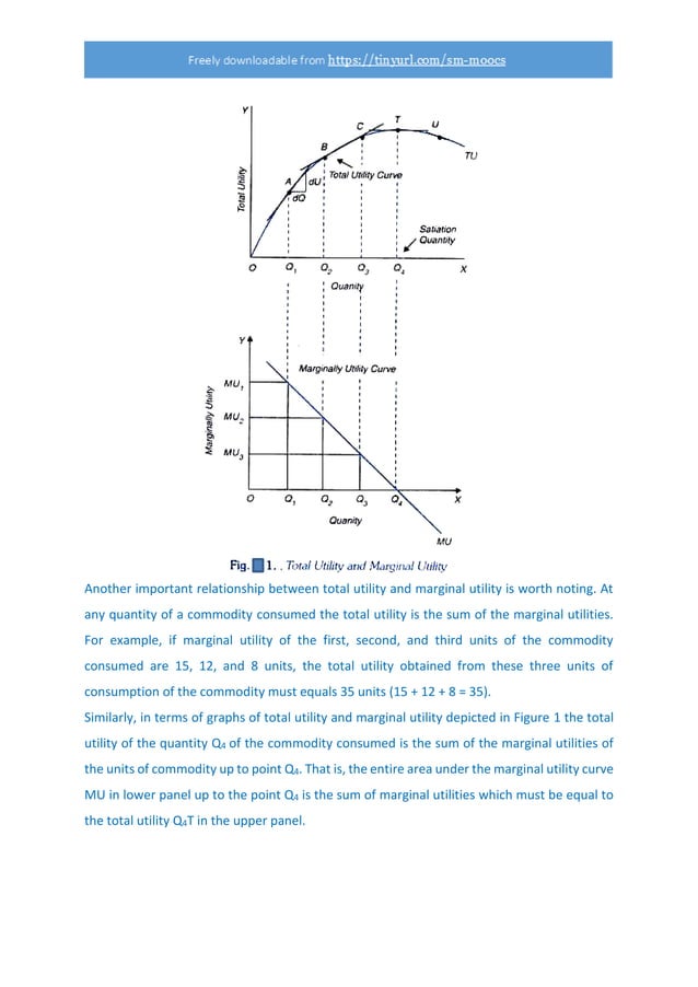 Marginal utility approach | PDF
