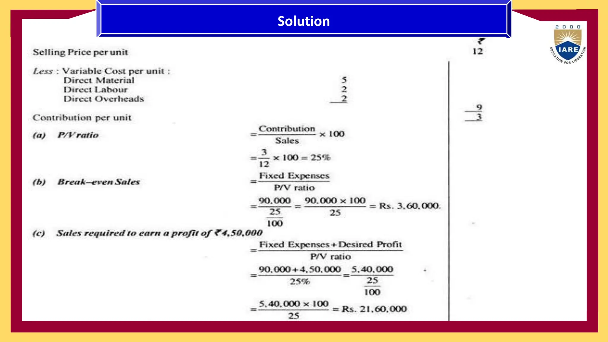 Margin of safety related problems and pv ratio.pptx