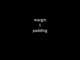 Margin&Padding | PPT