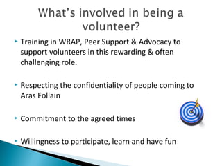 Mental Health Ireland Annual Conference 2014 - Arás Folláin Peer ...