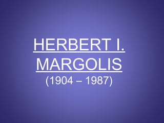 Margolis analysis | PPT