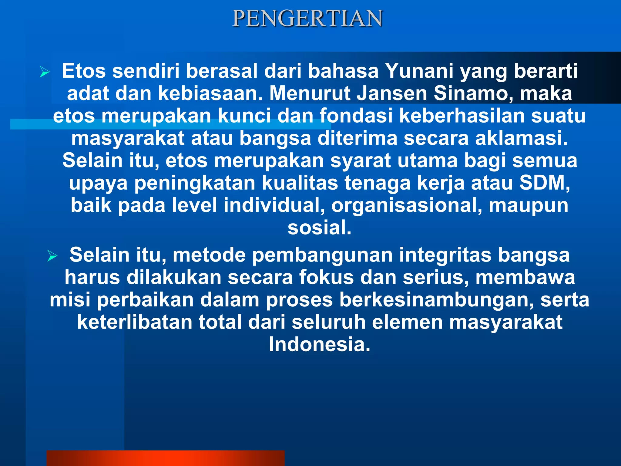 Margono 11a-etos kerja | PPT