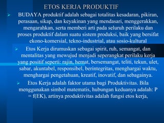 Margono 11a-etos kerja | PPT