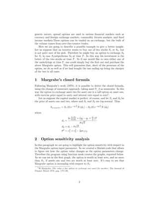 Margrabe option | PDF