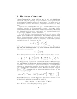 Margrabe option | PDF