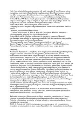 Marhata Umpasa Adat Batak | DOCX
