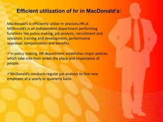 Efficient utilization of hr | PPTX