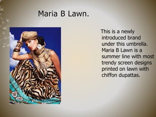 Maria b - consumer behavior | PPTX