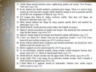 Maria b - consumer behavior | PPTX