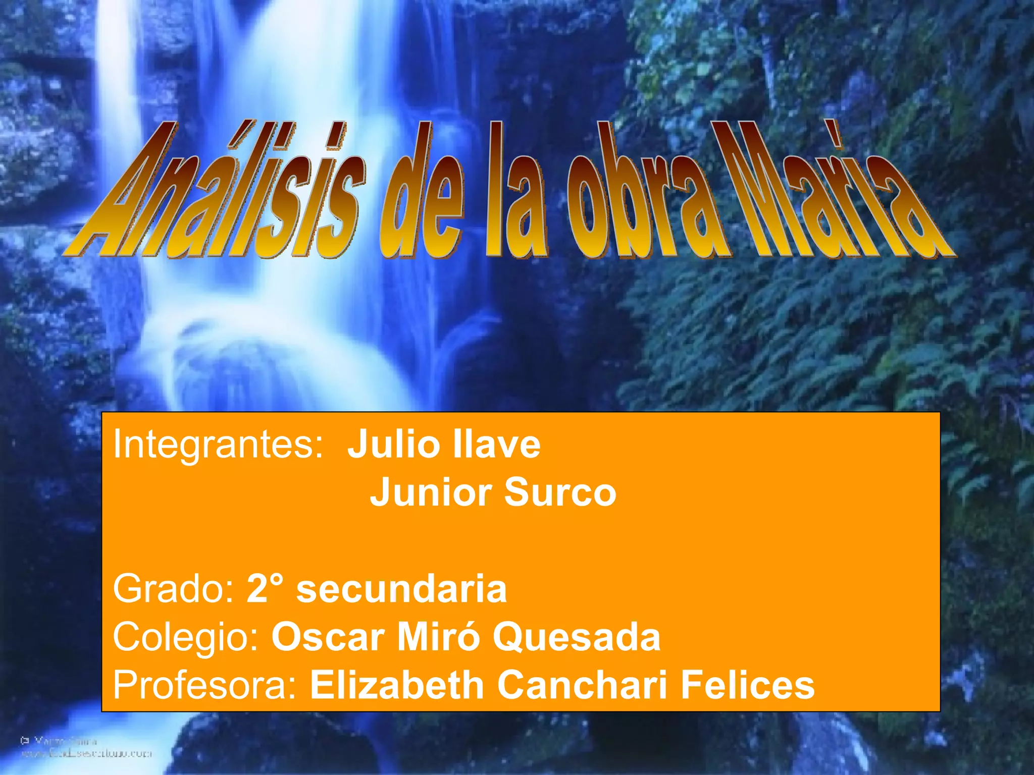 Maria (Jorge Isaacs) | PPT | Descarga Gratuita