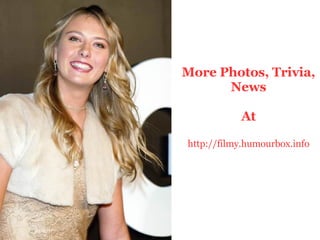 Maria Sharapova | PPT