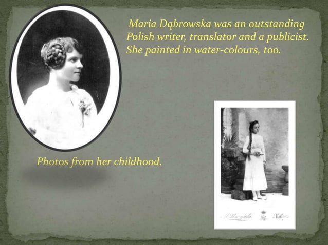 Mariaa dabrowska | PPT