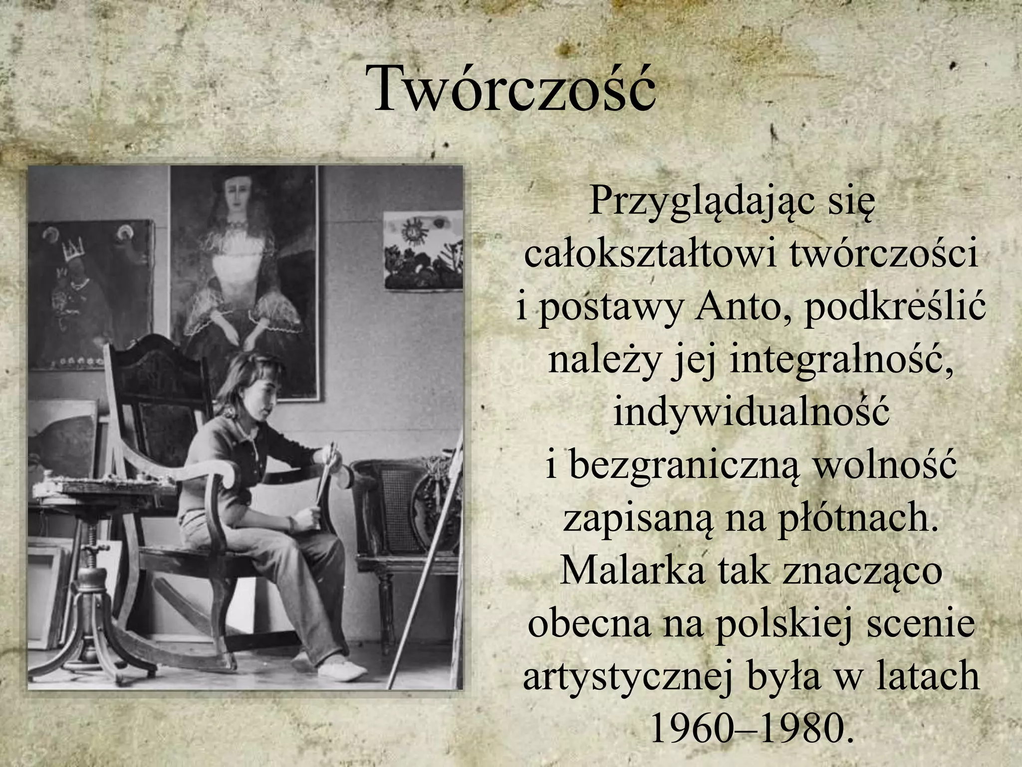 Maria anto prezentacja | PPTX | Modern Art | Fine Art