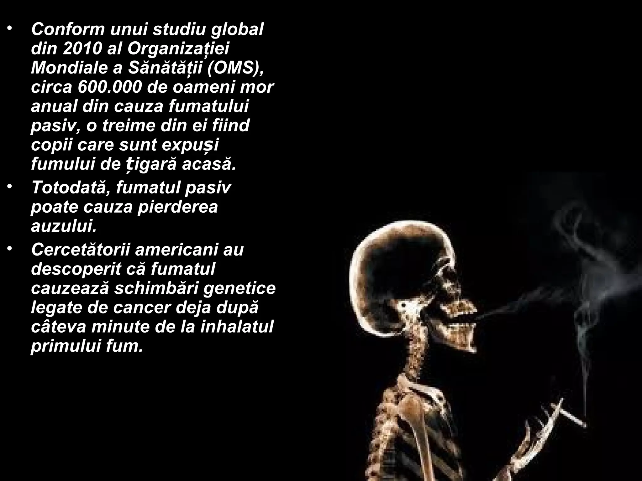 Maria apavaloae tigarile si pericolul fumatului | PPT